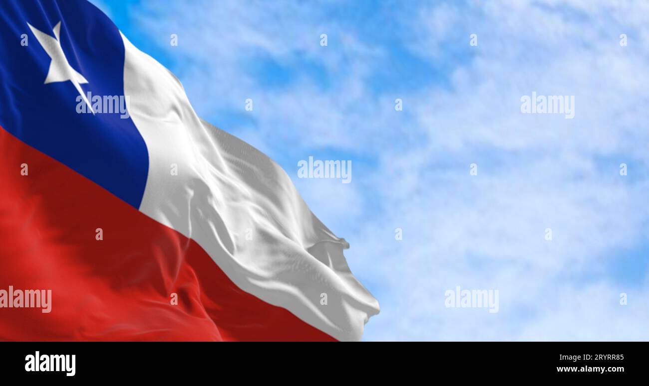 American flags fluttering in wind hi-res stock photography and images ...