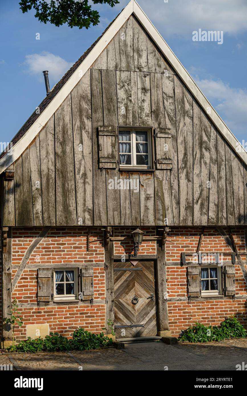 Old truss house in westphalia Stock Photo - Alamy