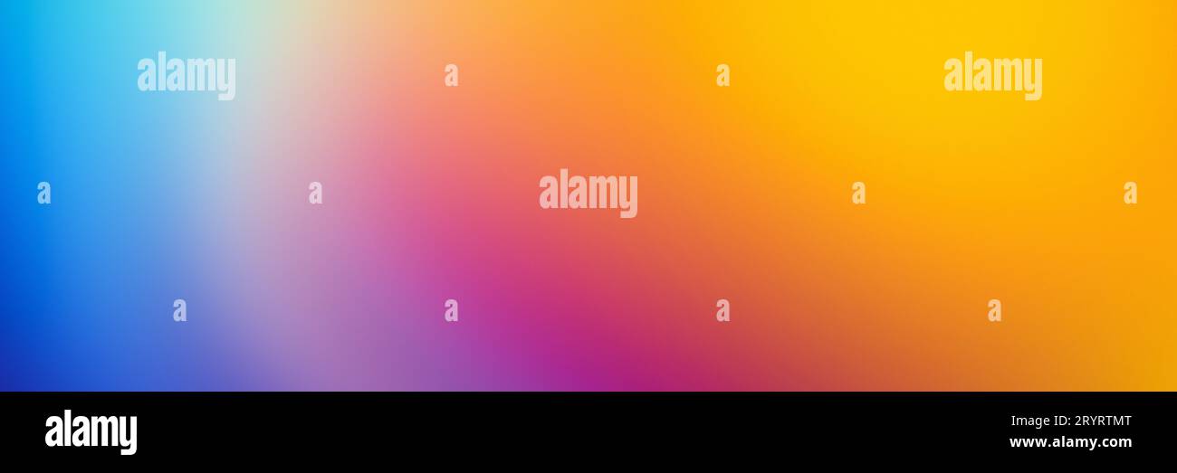 Red orange yellow purple blue gradient background wide web header ...