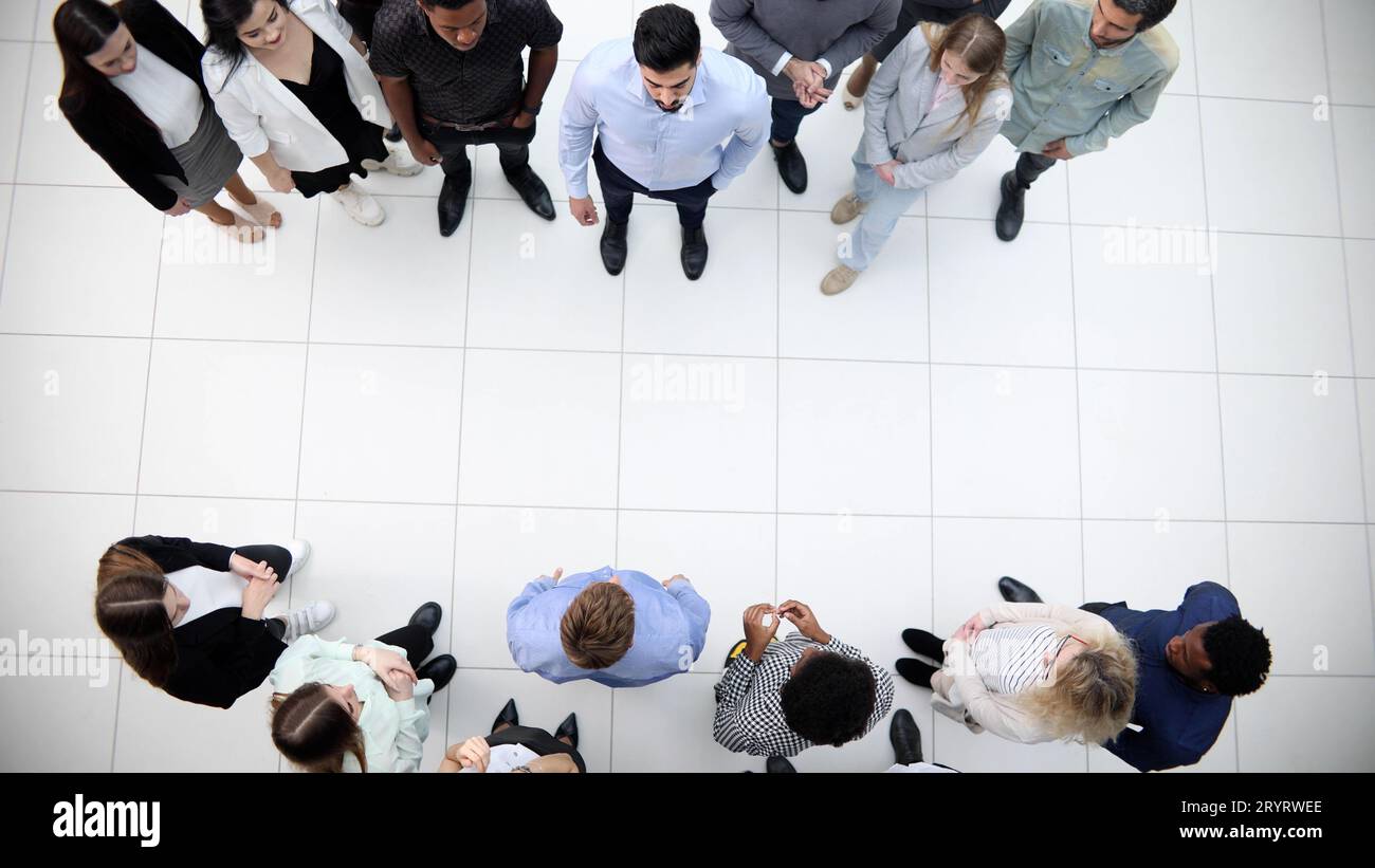 Manager office talk hi-res stock photography and images - Alamy