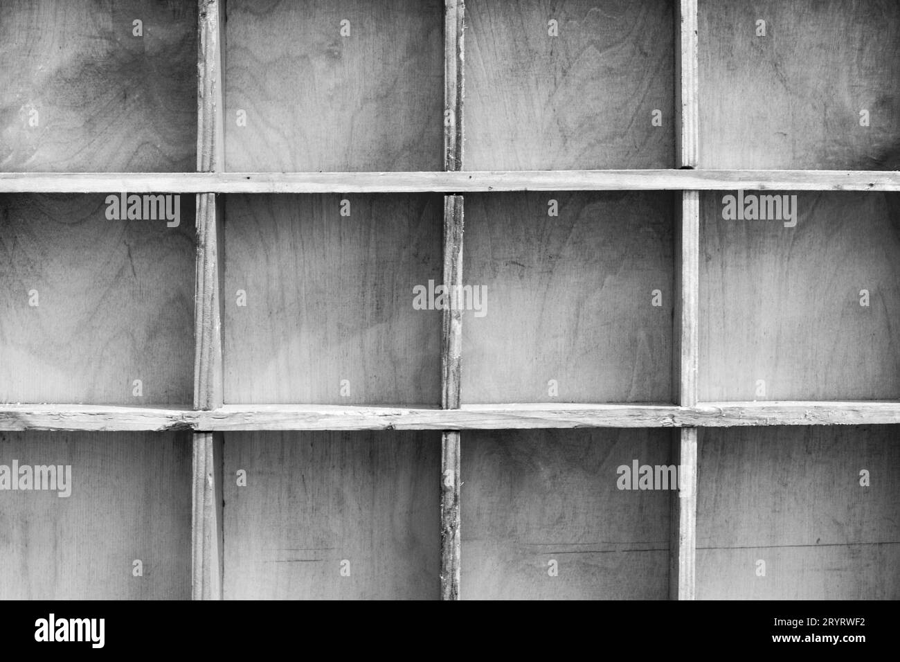 wooden Cells. frame on a wooden background. wooden square, Cells ...
