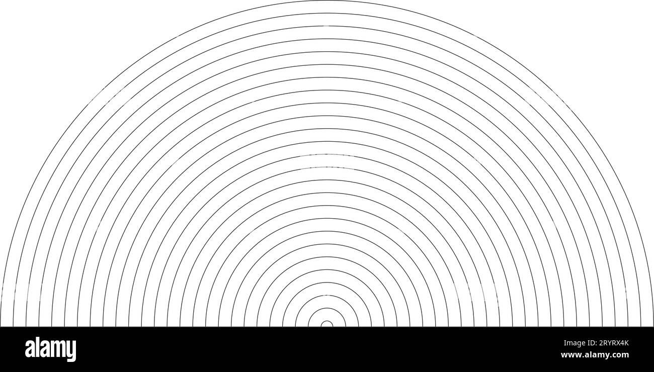 Concentric circle elements. Element for graphic web design, Template ...