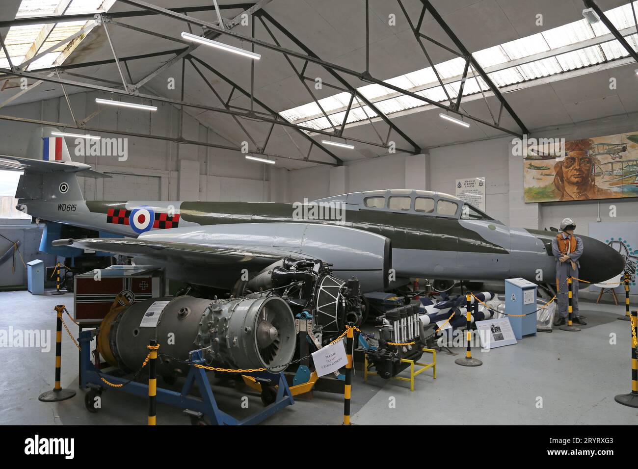 Gloster Meteor (1951), RAF Manston History Museum, Manston, Ramsgate ...