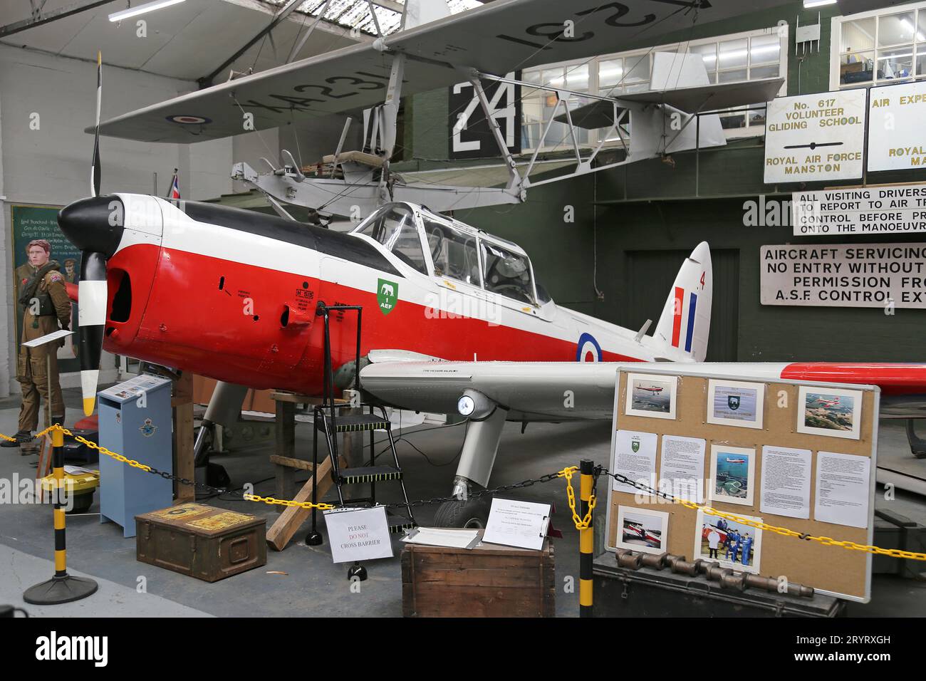 De Havilland Chipmunk, RAF Manston History Museum, Manston, Ramsgate ...
