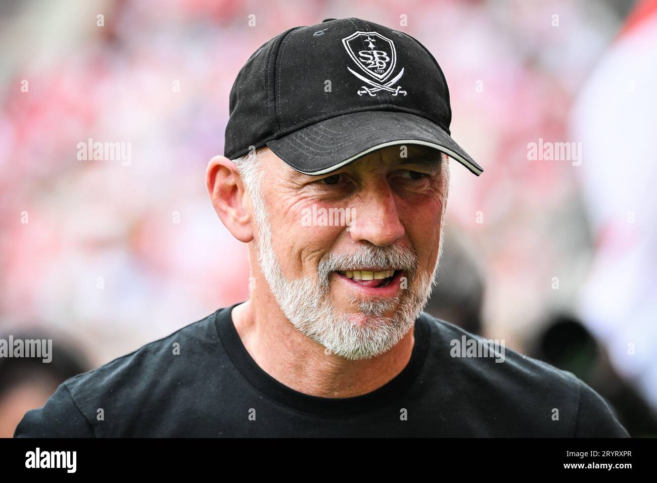 Reims, France. 17th Sep, 2023. Eric ROY of Brest during the French ...