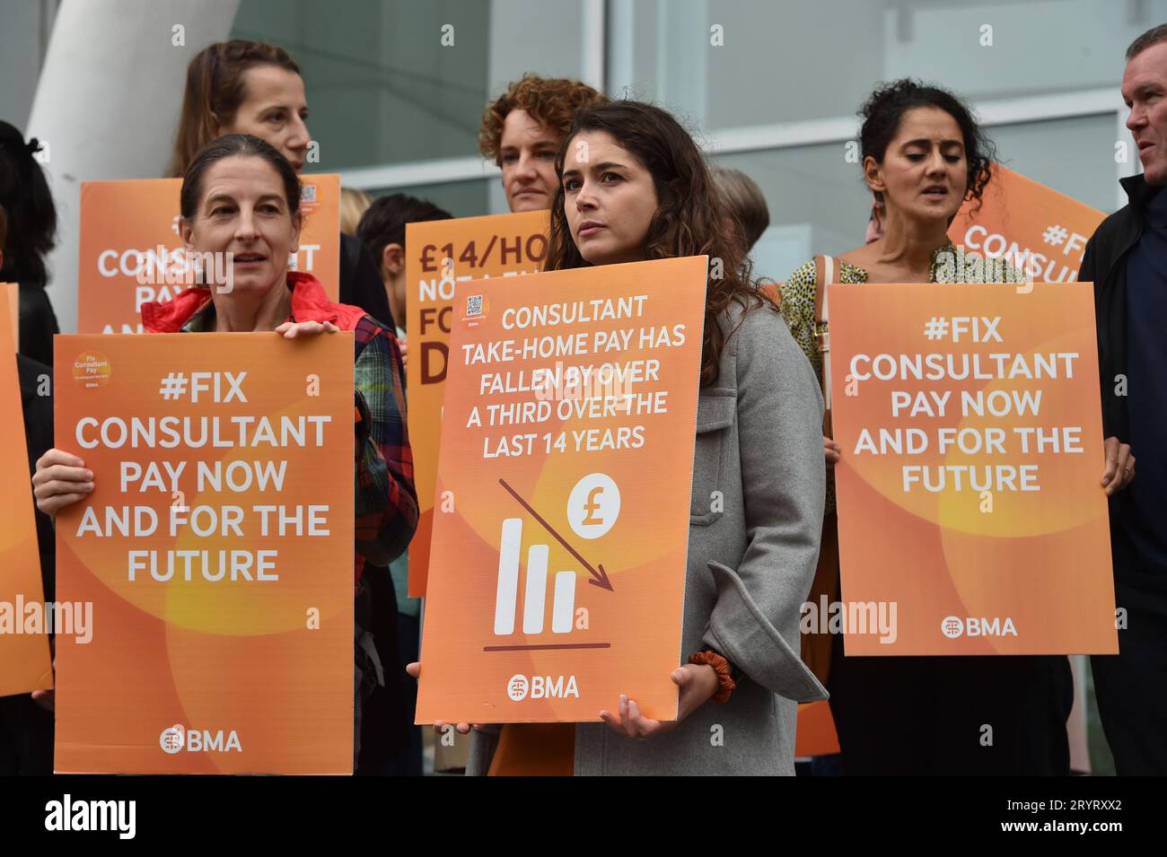 London, England, UK. 2nd Oct, 2023. British Medical Association (BMA ...