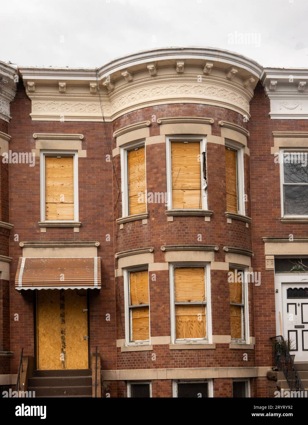 Windsor terrace brooklyn area neighborhood district hi-res stock ...