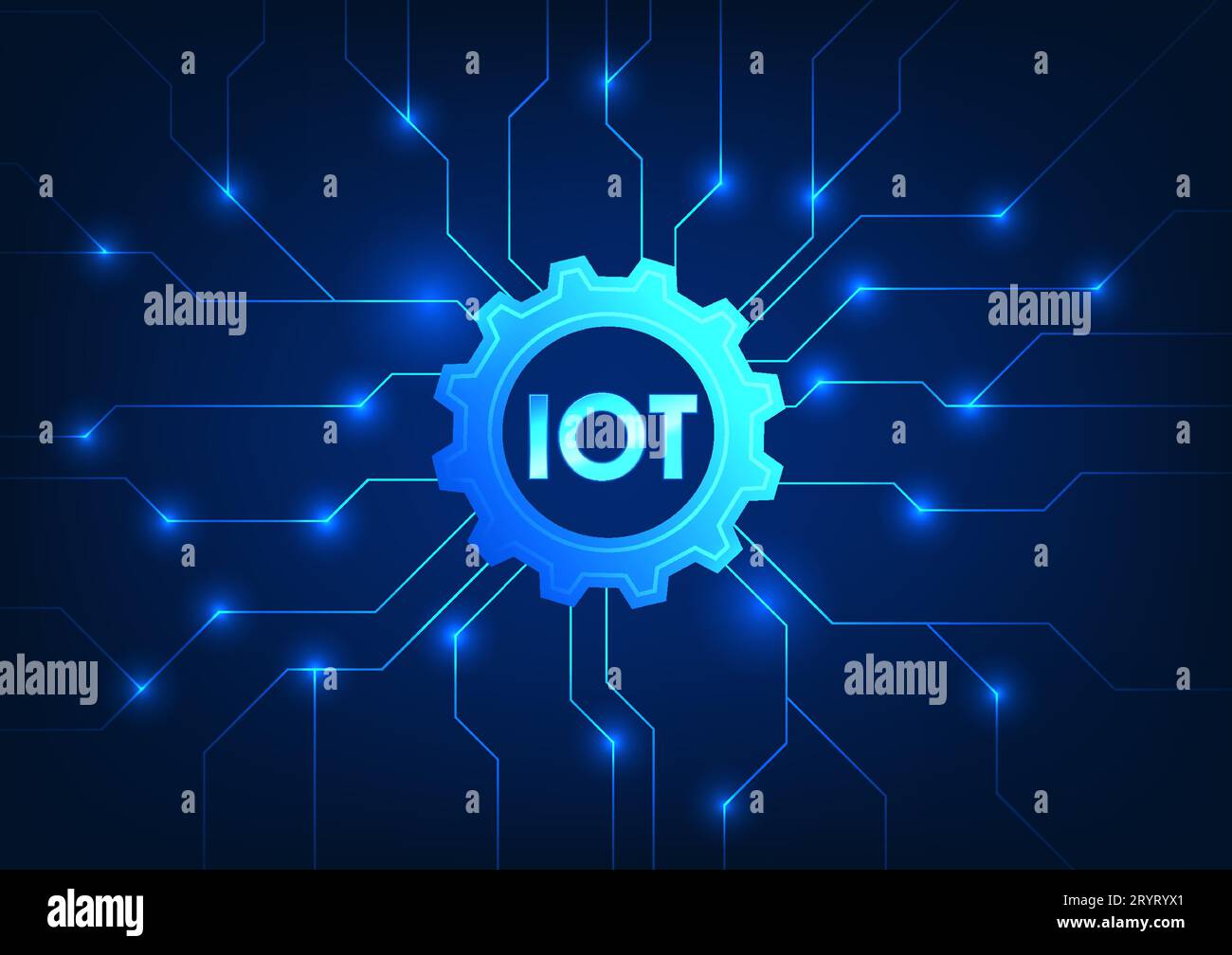 Iot font Stock Vector Images - Alamy