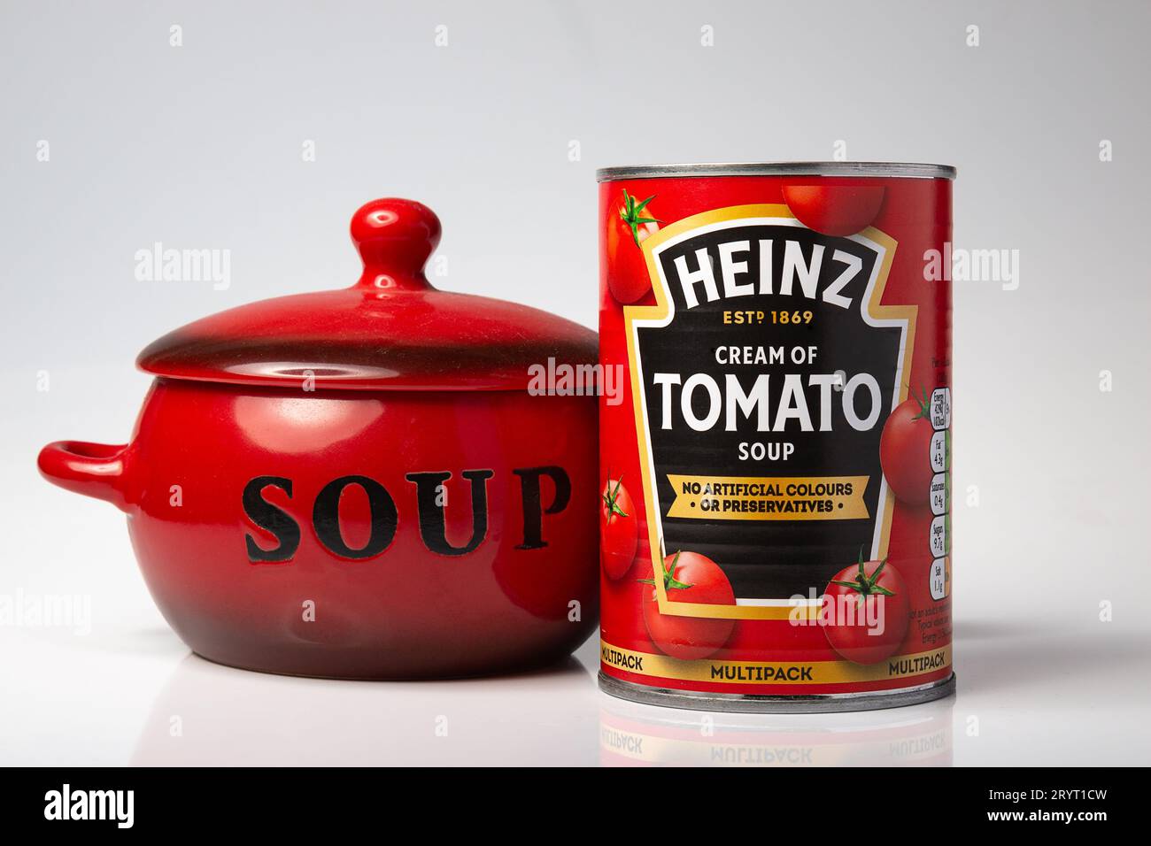 Soup brand logo hi-res stock photography and images - Alamy