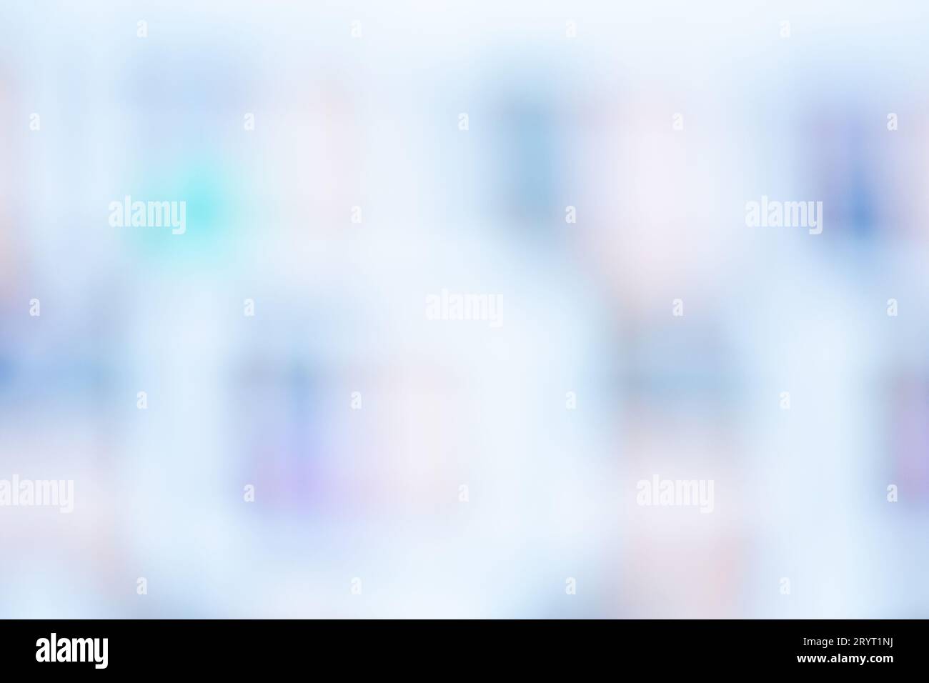 Medical clinic backdrop. Interior workplace of medical with shiny light ...