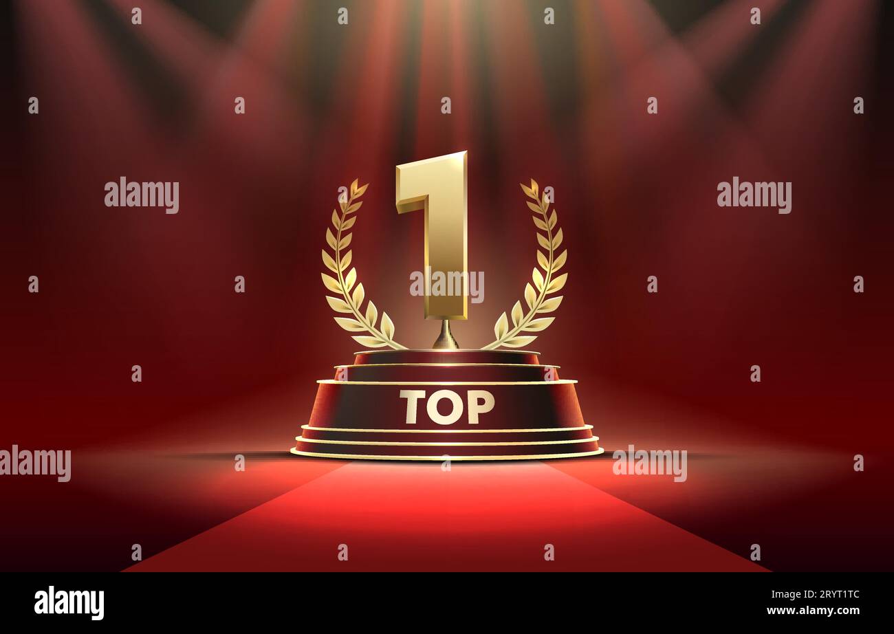 Ten top place Stock Vector Images - Alamy