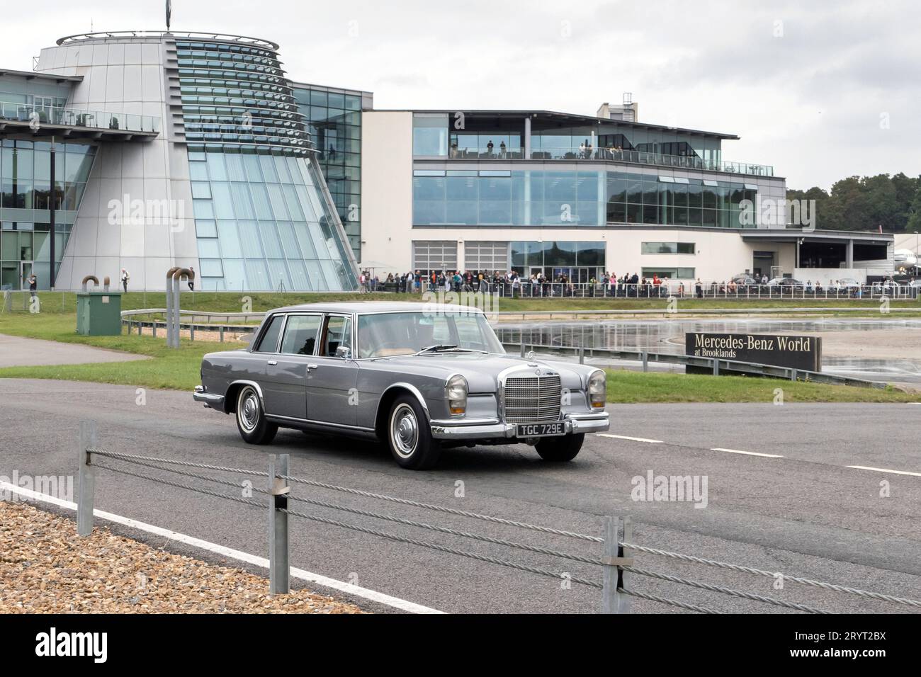 Mercedes-Benz 600's at the Mercedes-Benz UK Rally at Mercedes-Benz World Brooklands Surrey UK ...