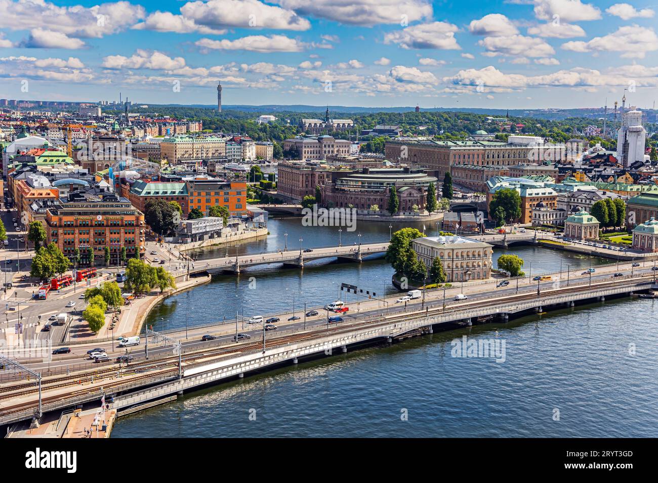 The picture from the observation deck Stock Photo - Alamy