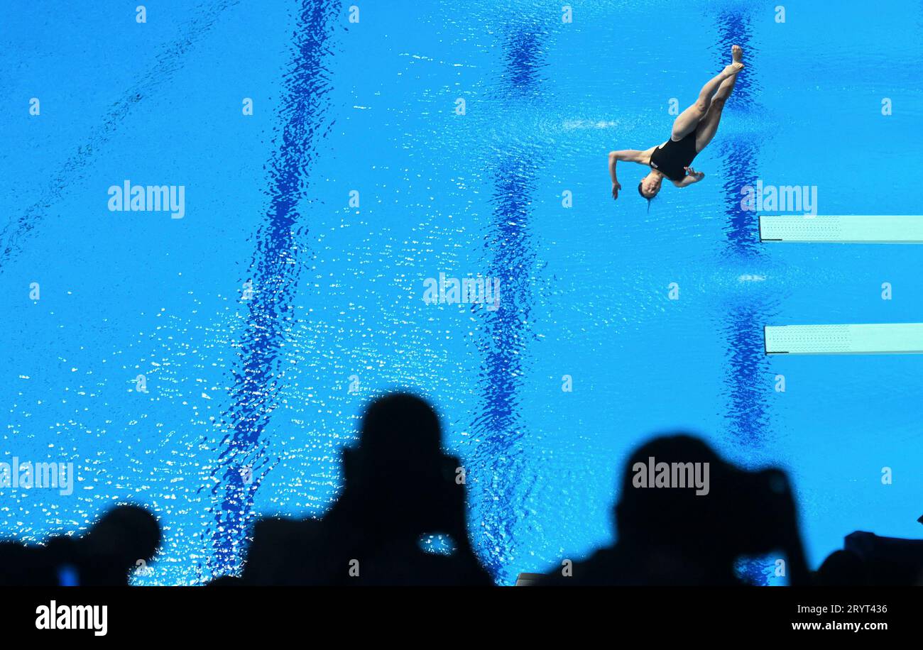 Hangzhou, China's Zhejiang Province. 2nd Oct, 2023. Kim Nahyun of South ...