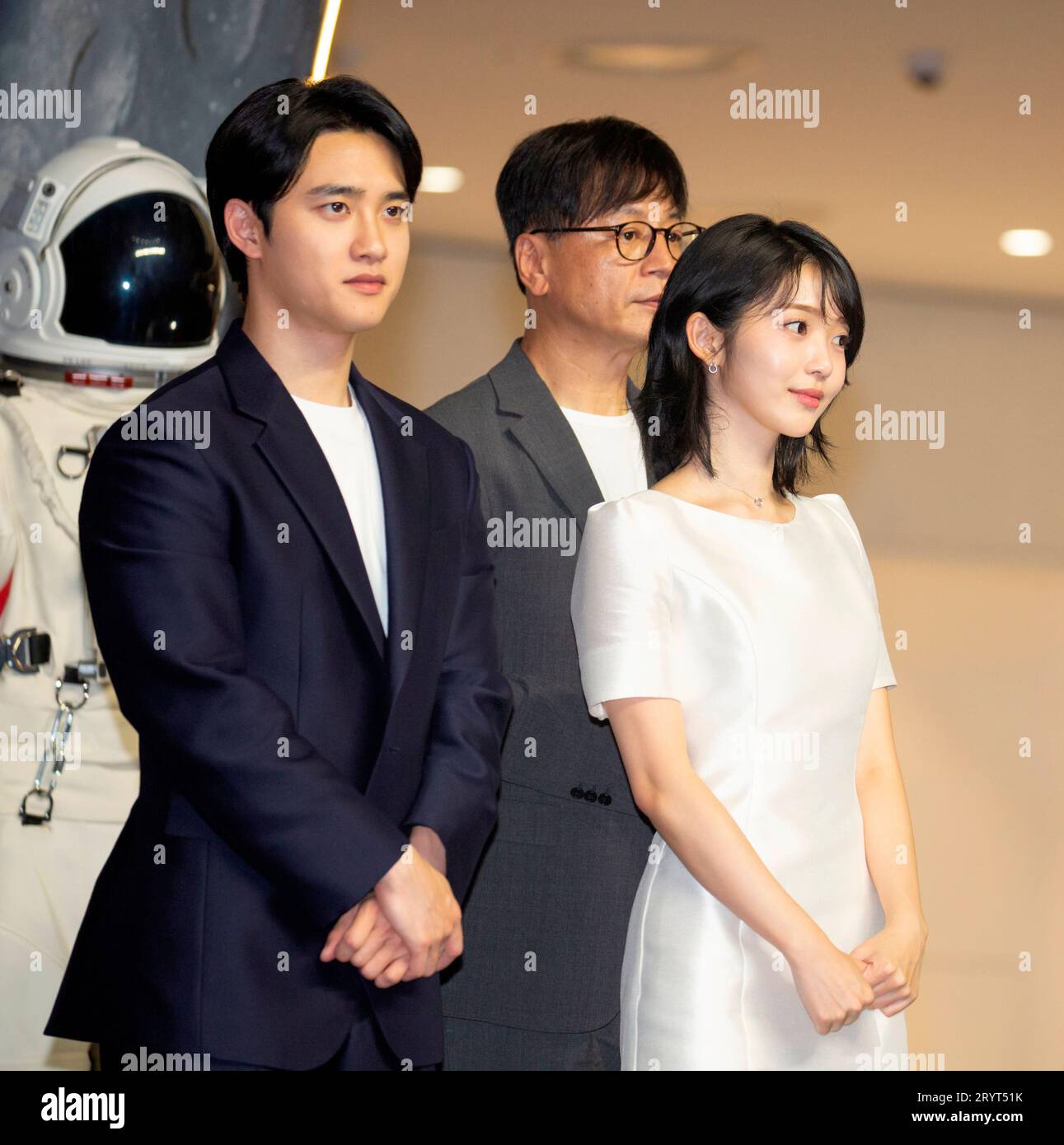 Do Kyung-Soo (EXO) and Hong Seung-Hee, July 25, 2023 : A South Korean singer and actor Do Kyung ...