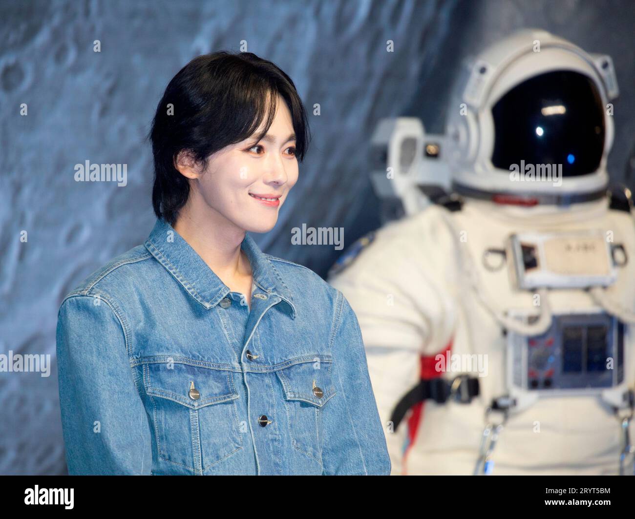 Jinu (WINNER), July 25, 2023 : Singer Kim Jin-Woo poses at the red ...
