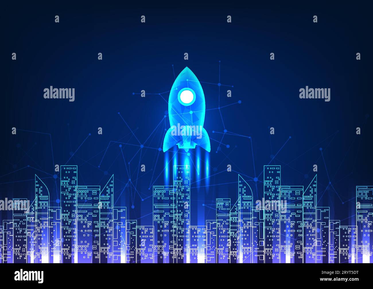 Citys growth Stock Vector Images - Alamy