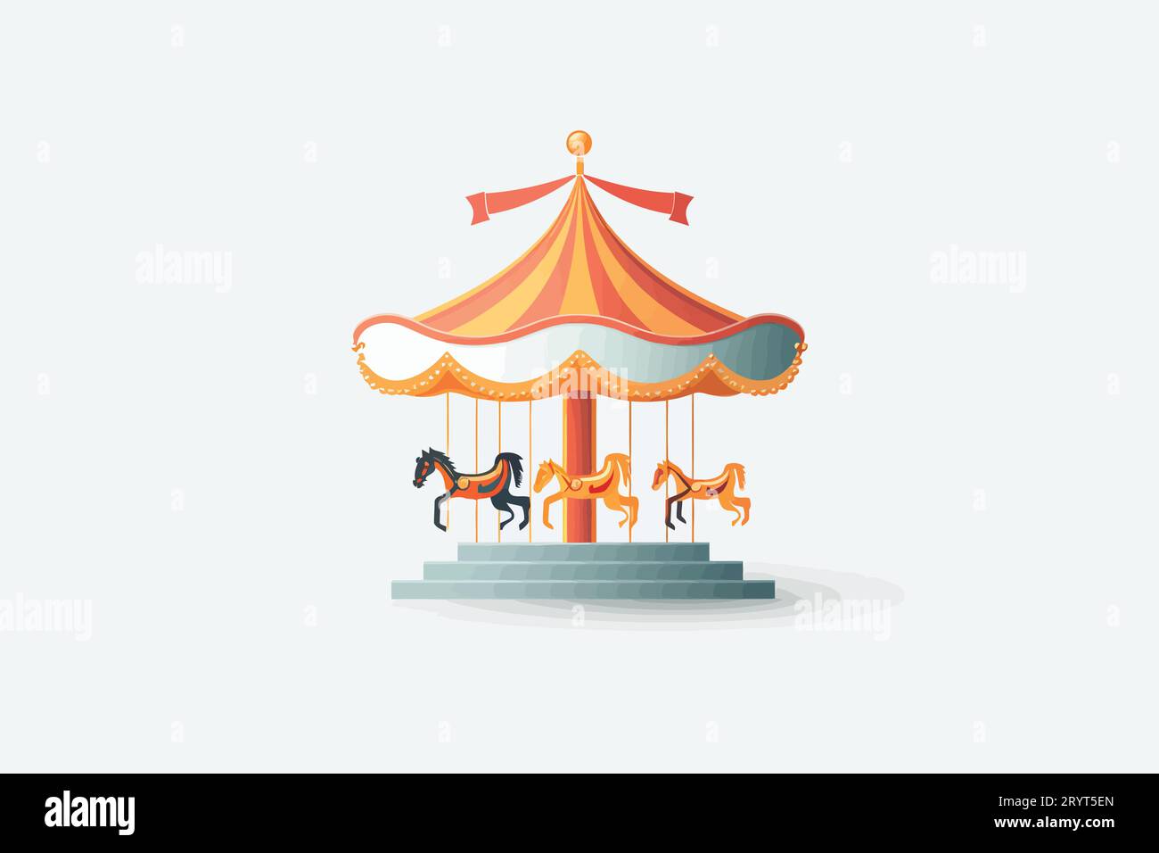 Carousel icon vector vectors hi-res stock photography and images - Alamy