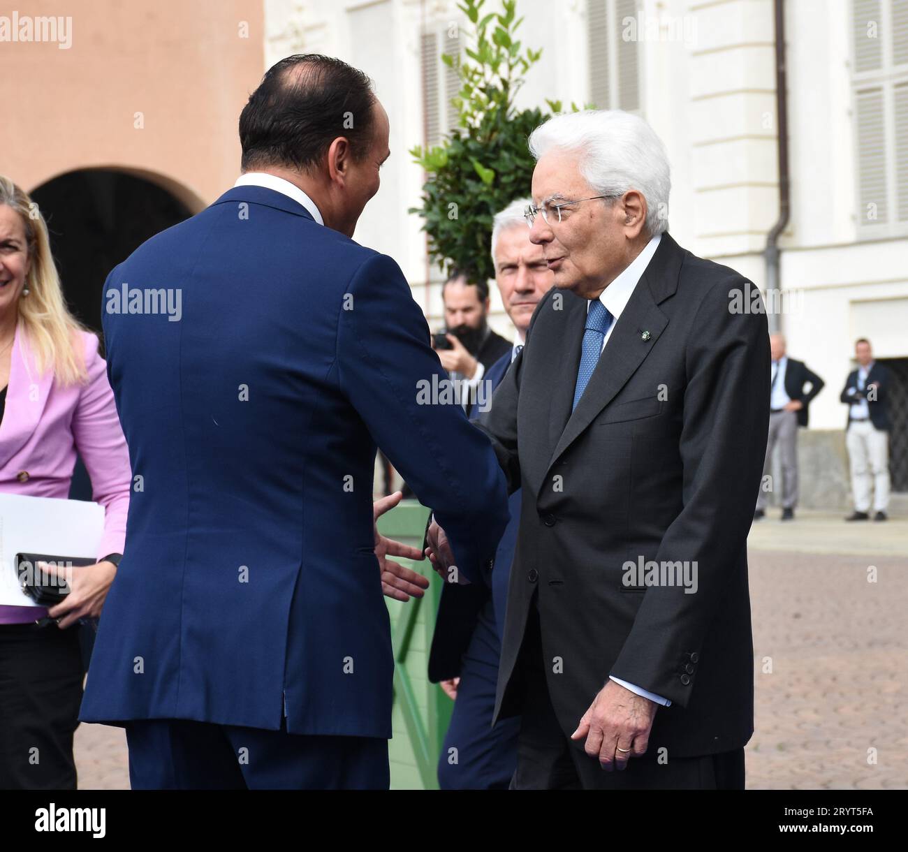 Sergio Mattarella President of the Italian Republic Stock Photo - Alamy