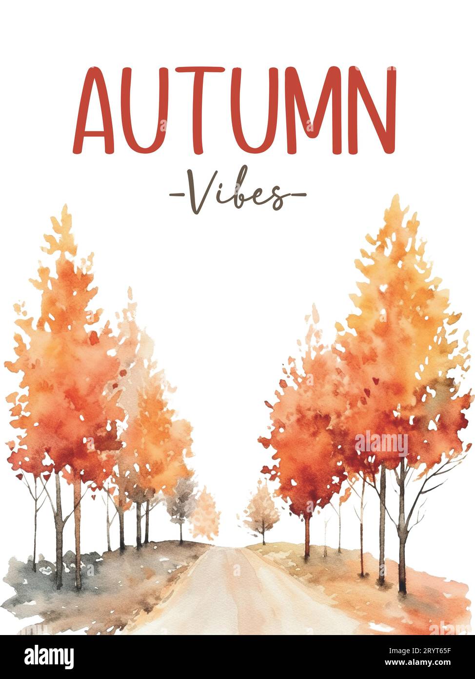 Autumn vibes Artwork: Experience the enchanting hues of autumn in this ...