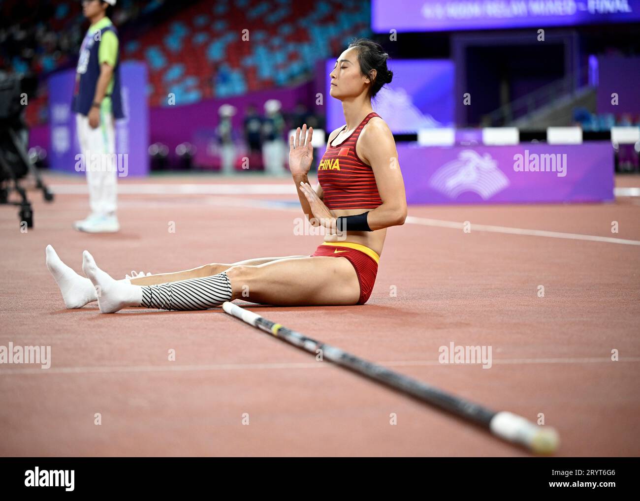 Hangzhou, China's Zhejiang Province. 2nd Oct, 2023. Li Ling of China ...