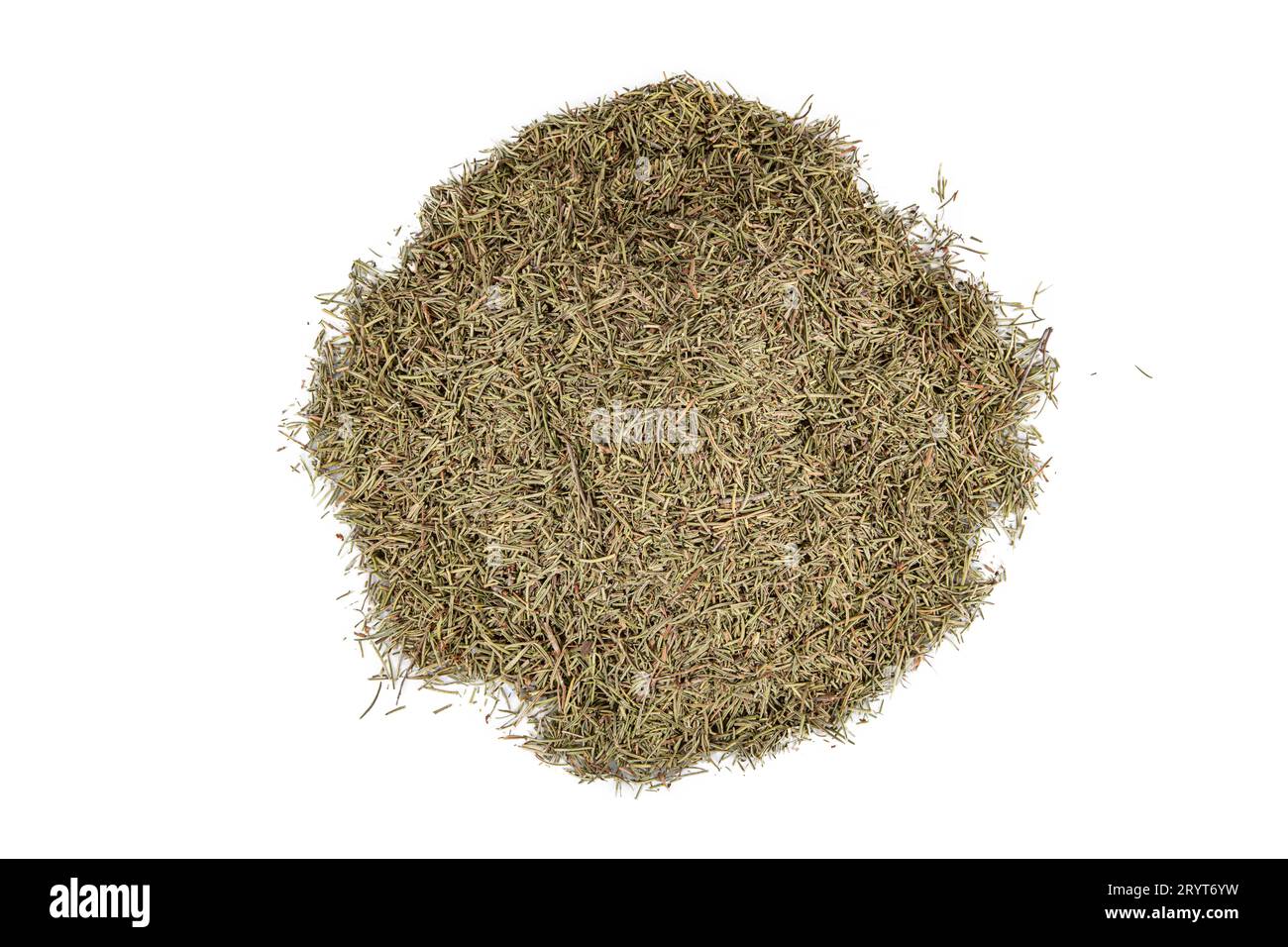 Dried herbs rosemary leaf, close up of a rosemary background food ...