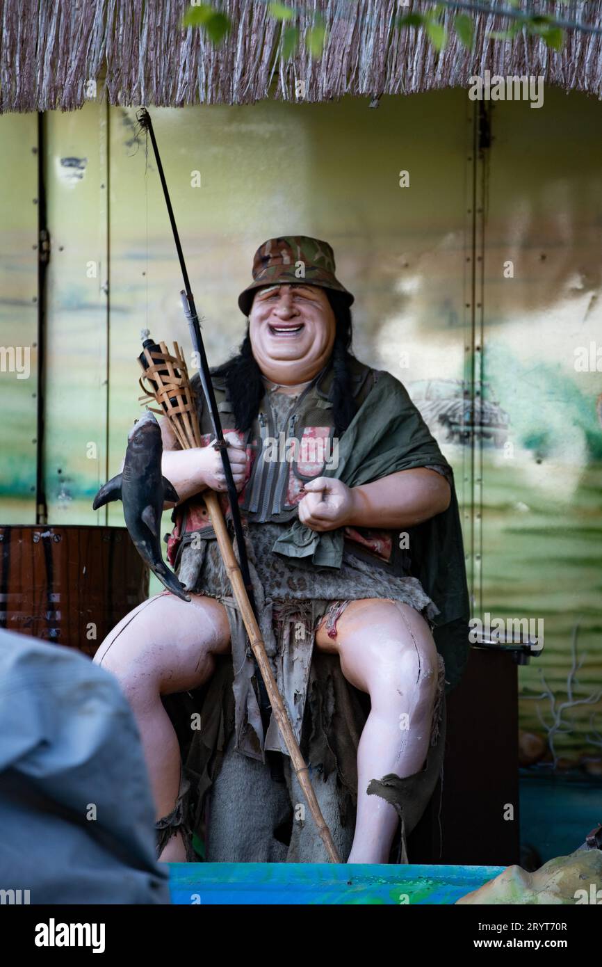 Fisherman carving hi-res stock photography and images - Alamy