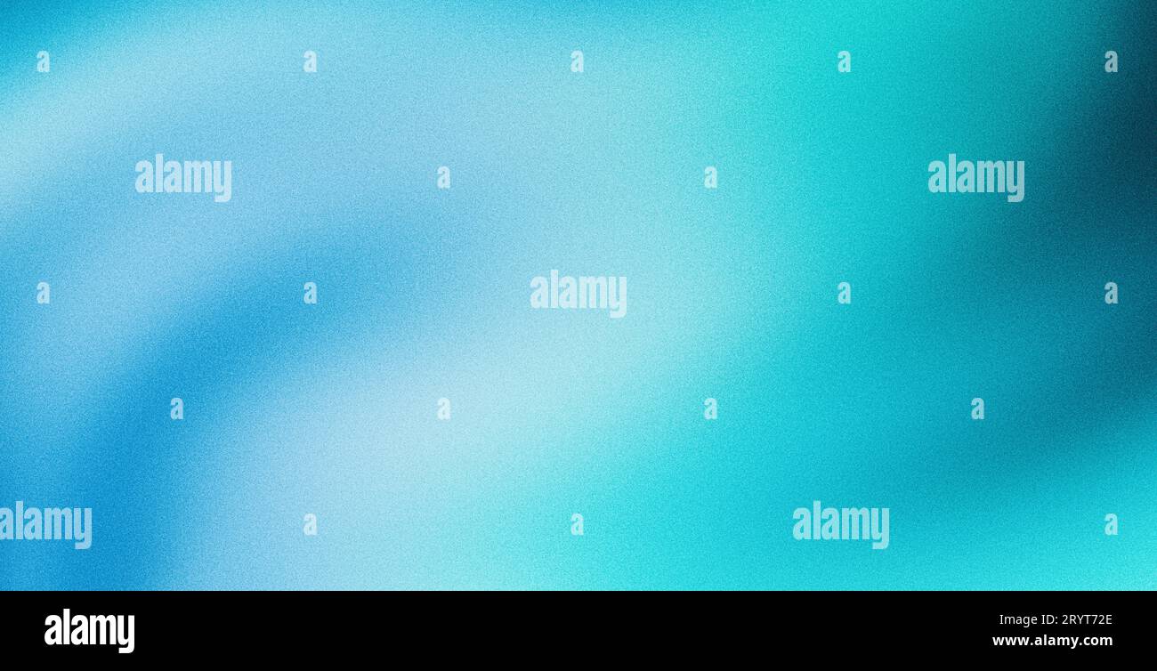 Turquoise blue grainy gradient background poster backdrop noise texture ...