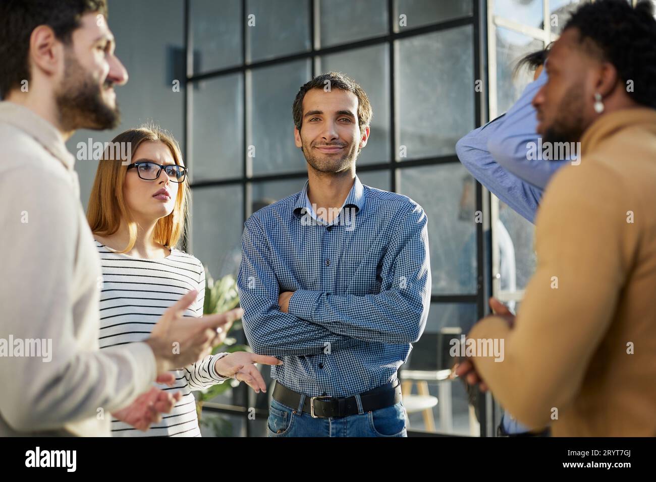 Business conversations different people hi-res stock photography and ...