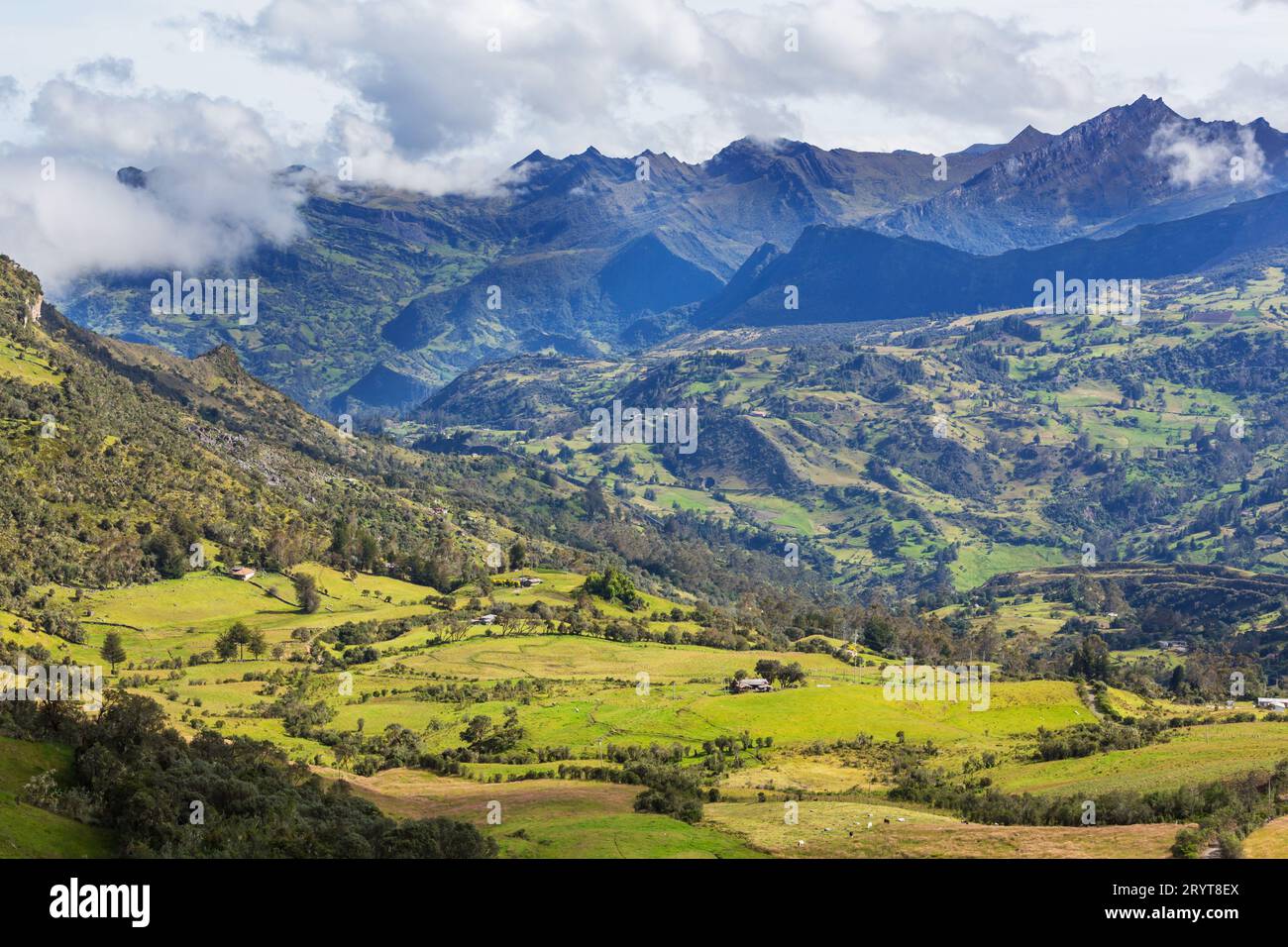 Mountains in Colombia Stock Photo - Alamy