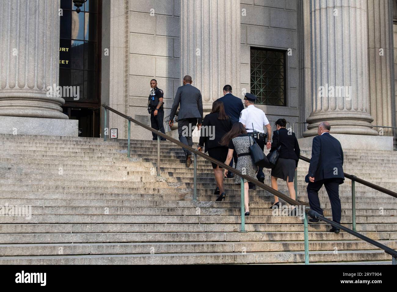 New York Attorney General Letitia James enters New York Supreme Court ...