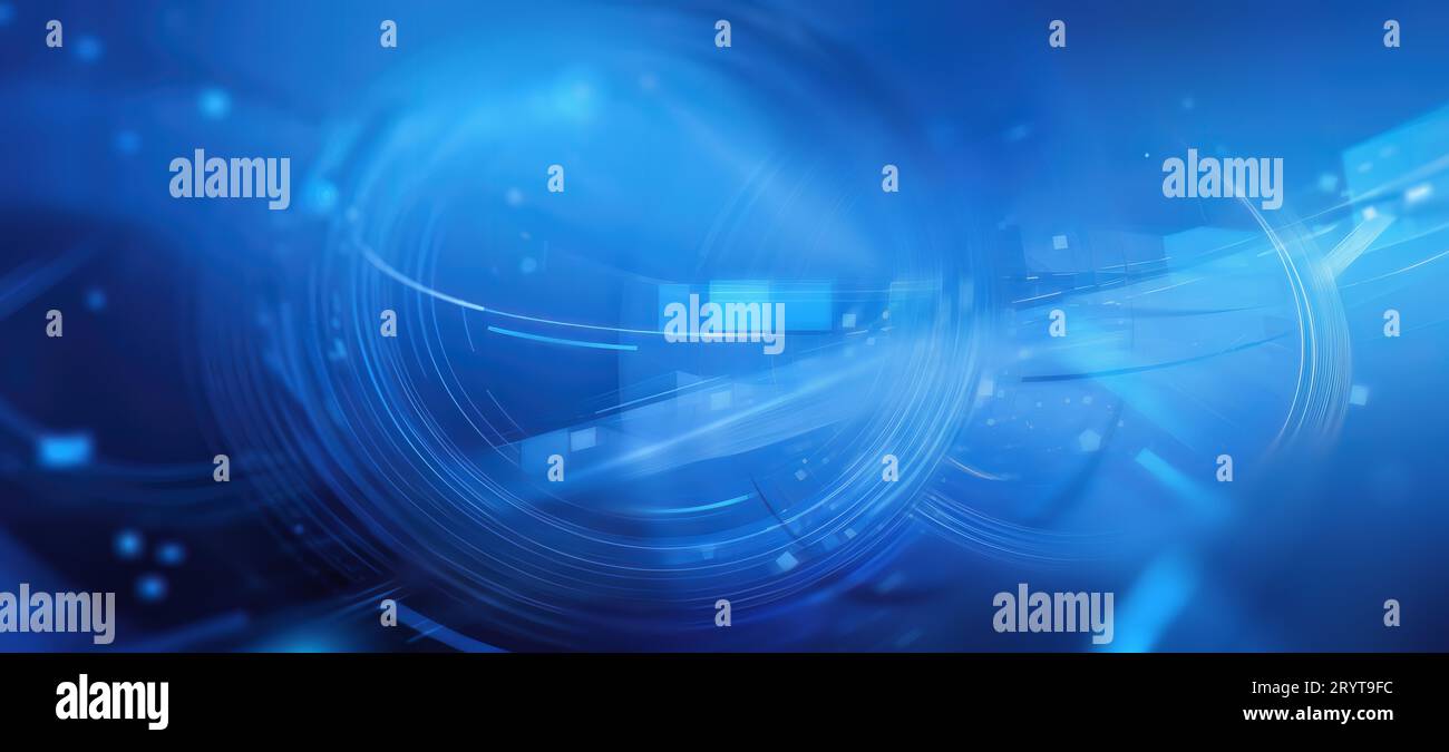 Abstract technology circular hi-res stock photography and images - Alamy