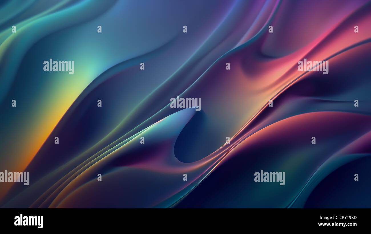 Dynamic swirl of colors hi-res stock photography and images - Alamy