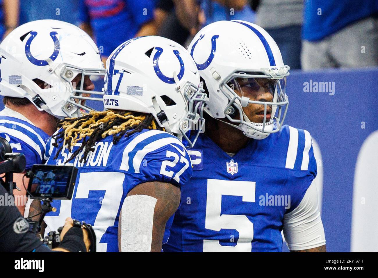 Anthony richardson celebrate hi-res stock photography and images - Alamy