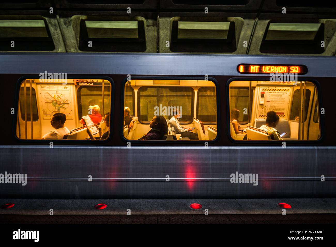 Metro Washington DC Stock Photo - Alamy