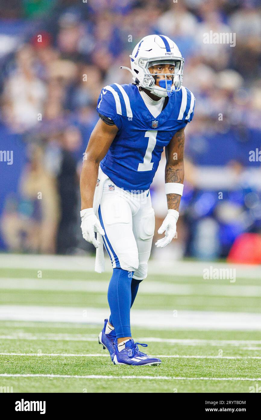 October 01, 2023: Indianapolis Colts wide receiver Josh Downs (1 ...