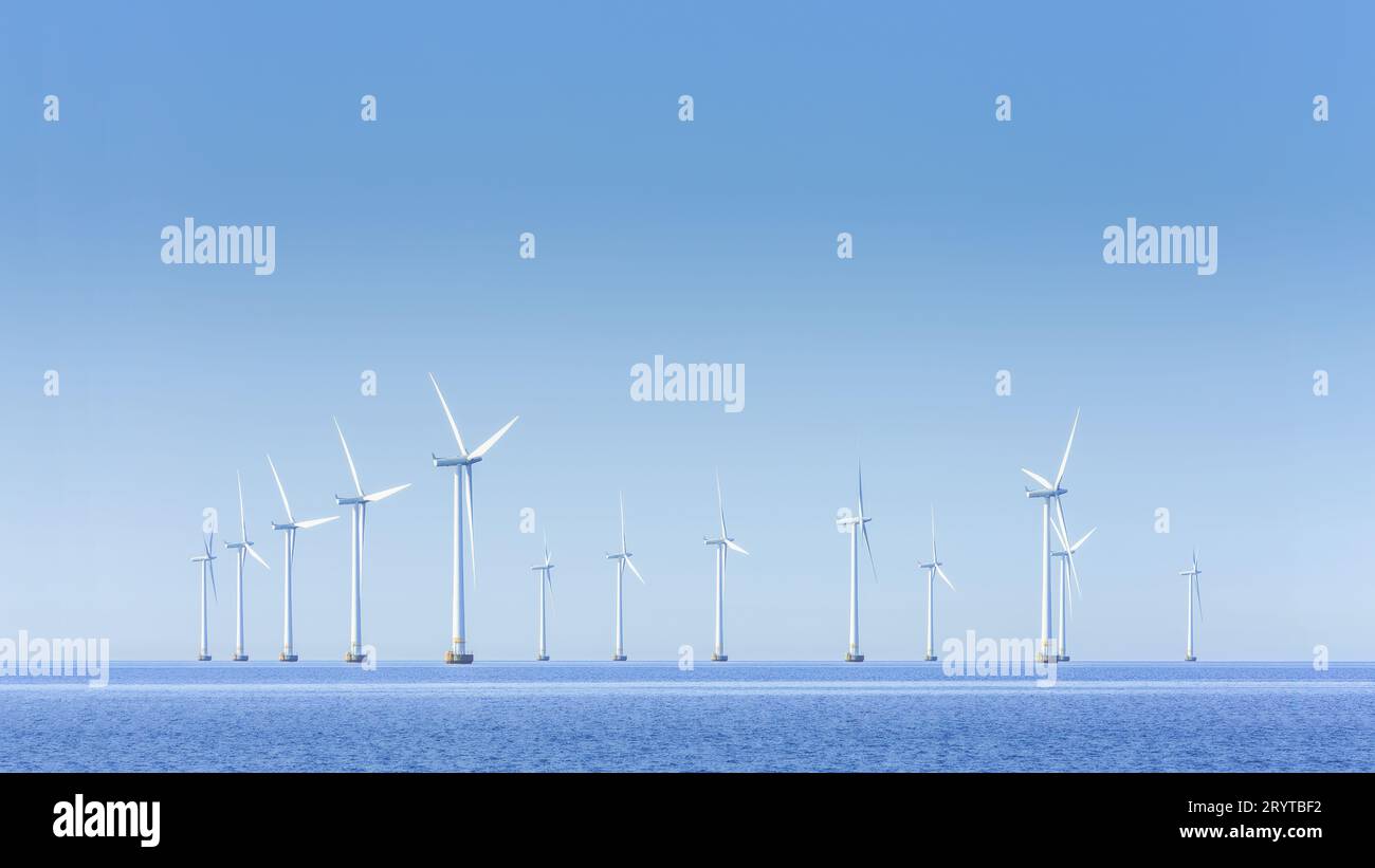 Renewable energy offshore wind farm hi-res stock photography and images ...