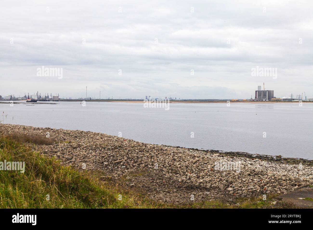 Hartlepool Nuclear Power Station as viewed from South Gare,Redcar ...