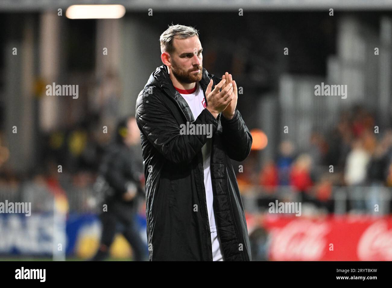 Vincent Janssen of Antwerp pictured after the Jupiler Pro League season ...
