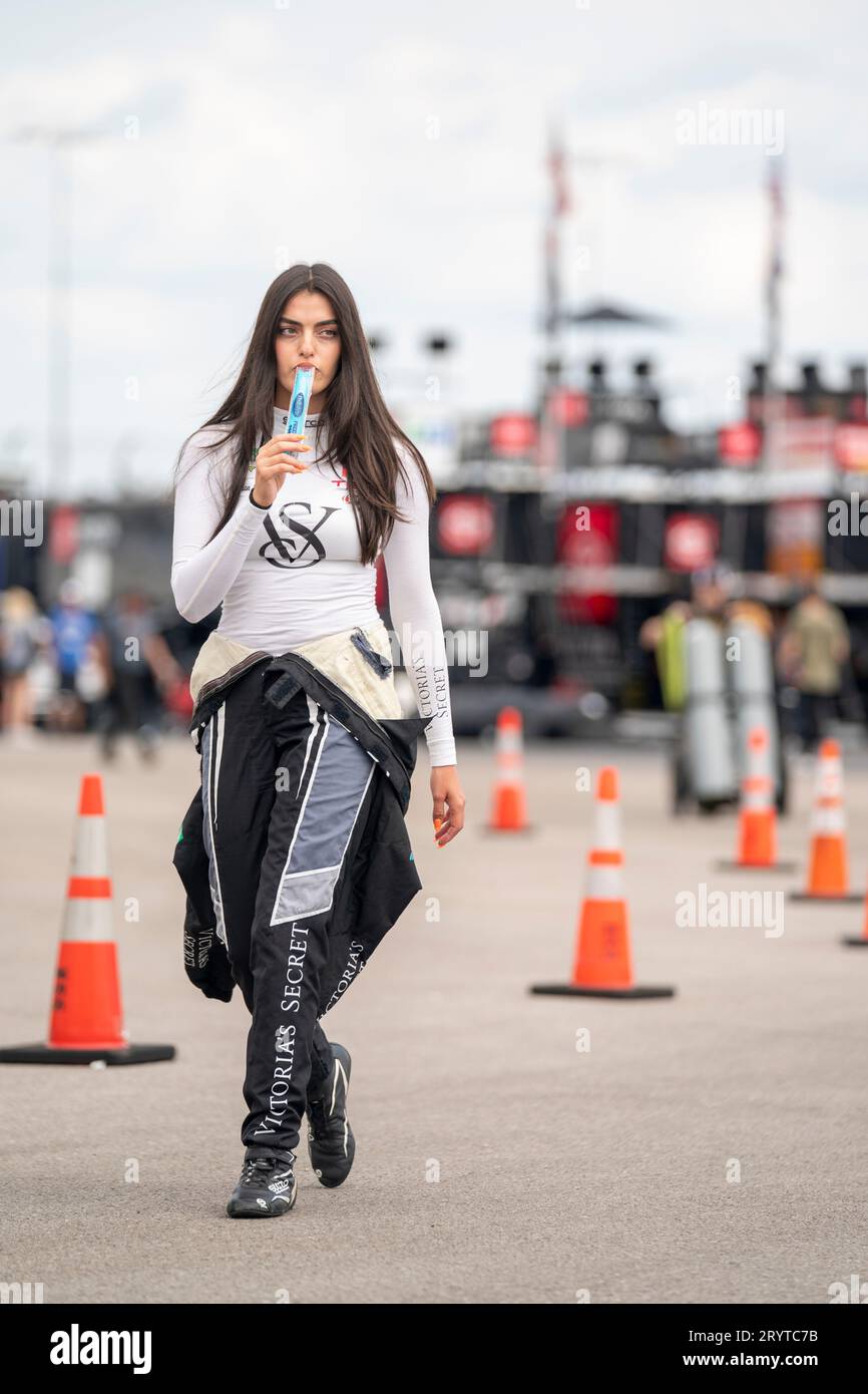 NASCAR Craftsman Truck Series Driver, Toni Breidinger, takes to the ...