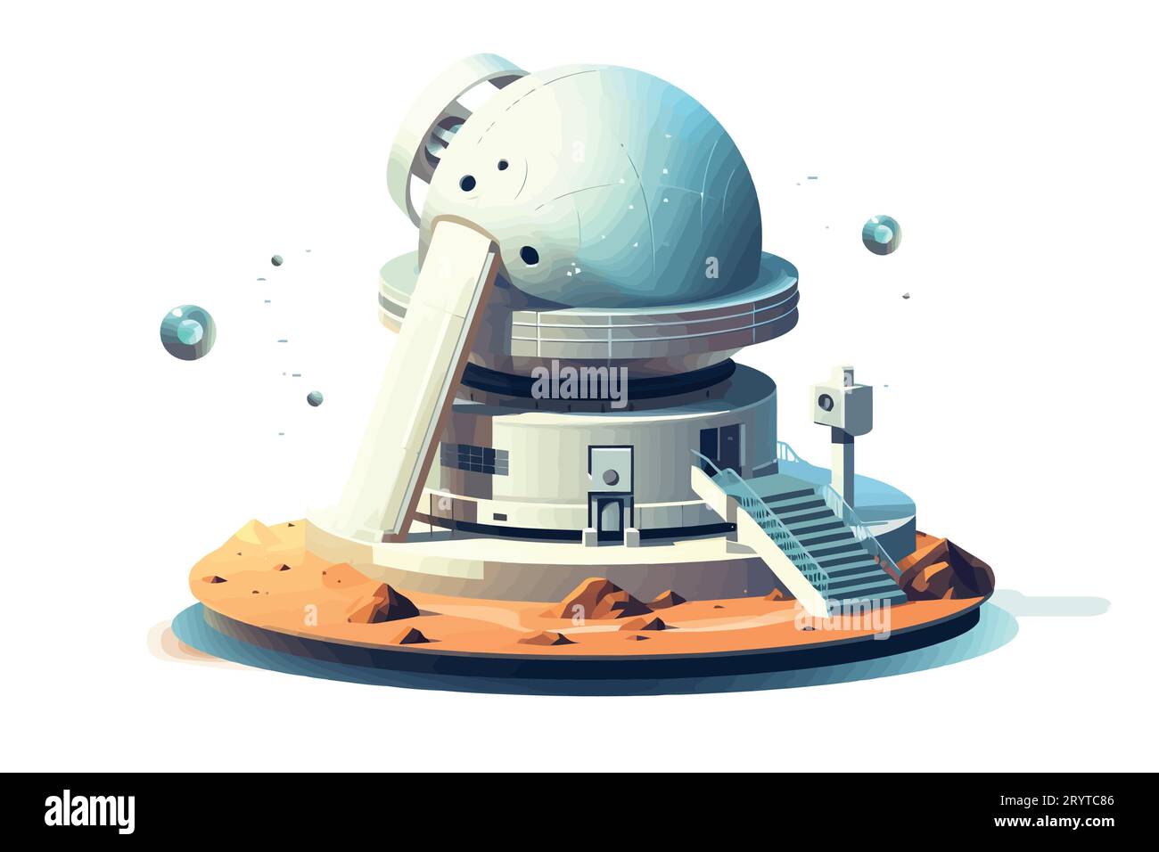 Observatory vector vectors hi-res stock photography and images - Alamy