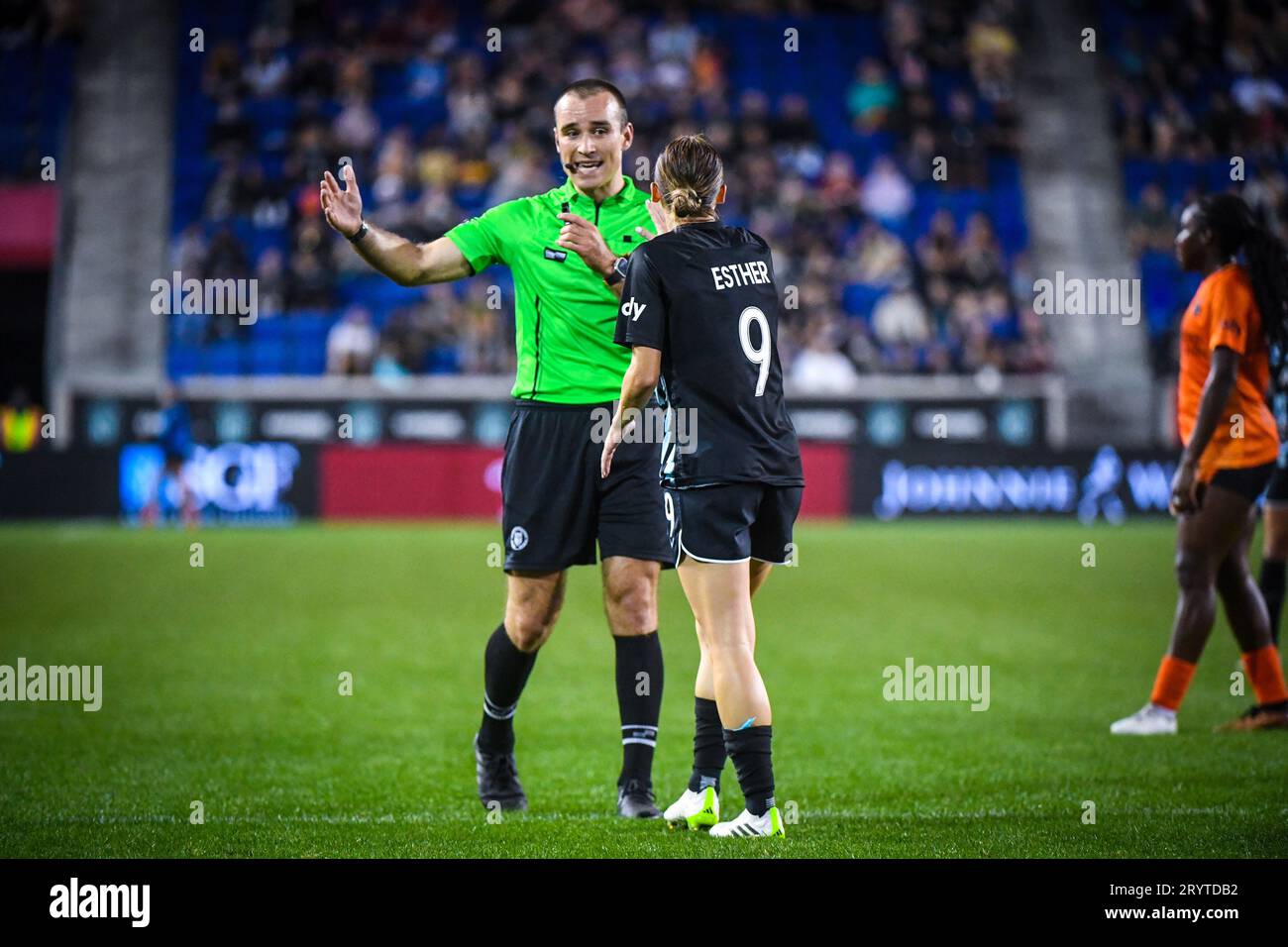 Harrison, United States, October 1st, 2023: Esther Gonzalez (9 Gotham ...