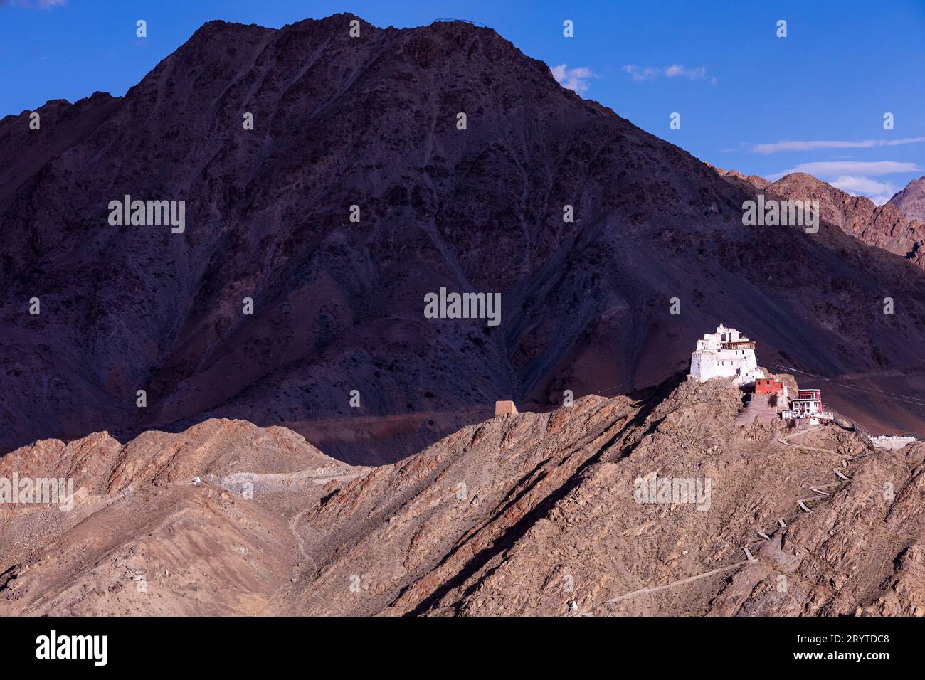 Namgyal Tsemo Gompa (Monastery), Leh, Ladakh, India Stock Photo - Alamy