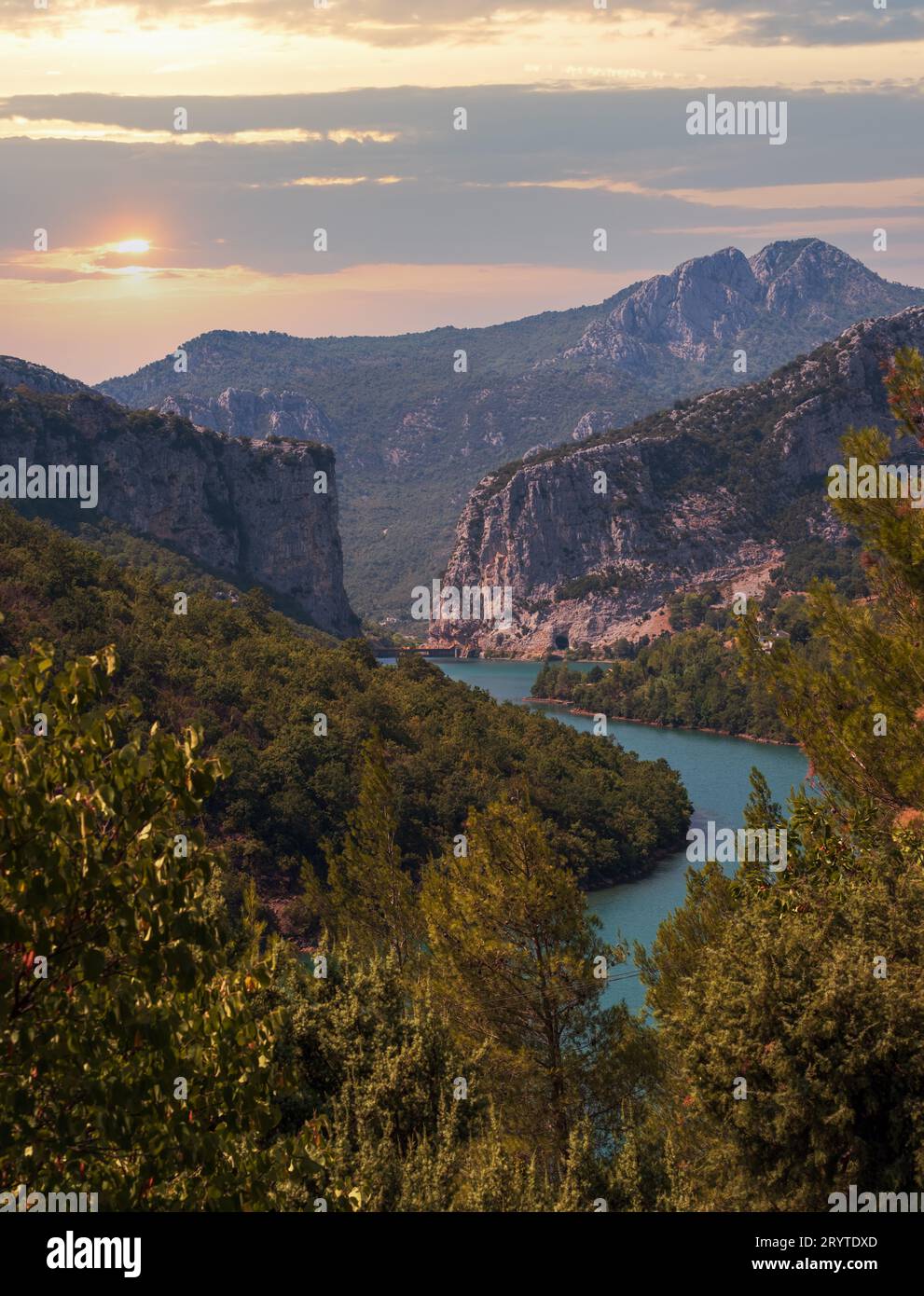 Shkopet stausee hi-res stock photography and images - Alamy