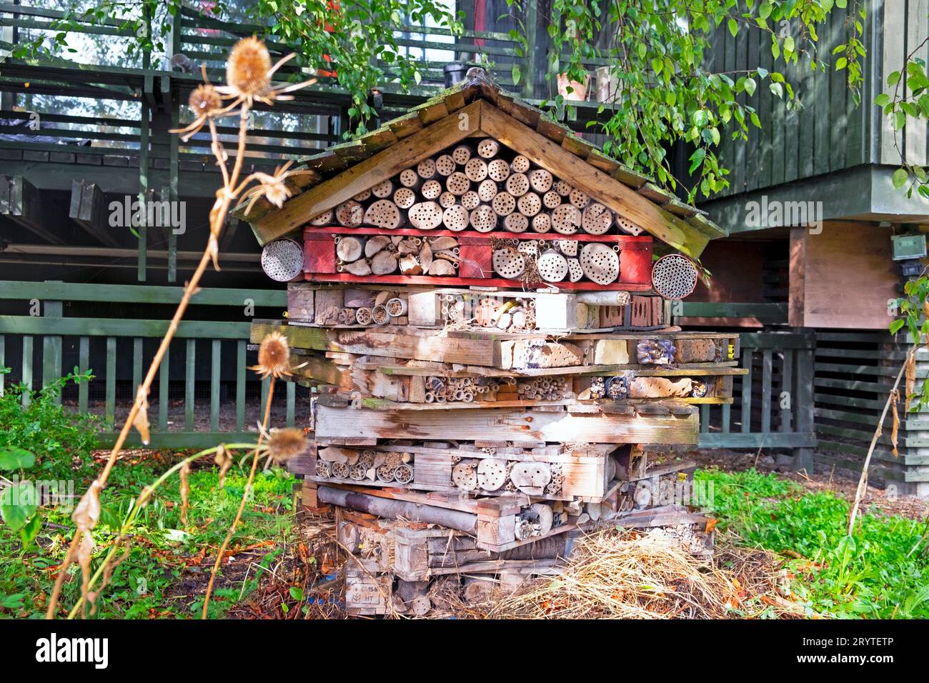 Bug hotels hi-res stock photography and images - Alamy
