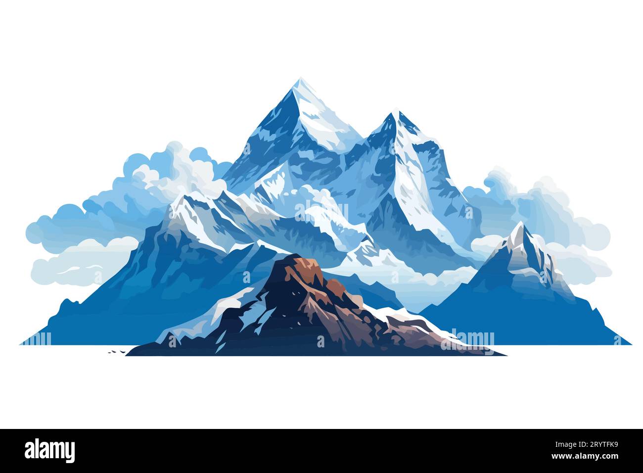 Himalaya wildlife Stock Vector Images - Alamy