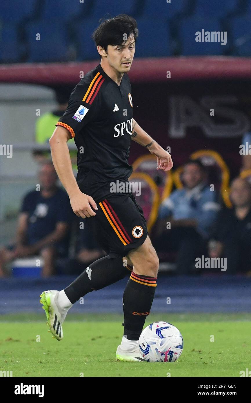 Rome, Lazio. 01st Oct, 2023. Sardar Azmoun of AS Roma during the Serie ...