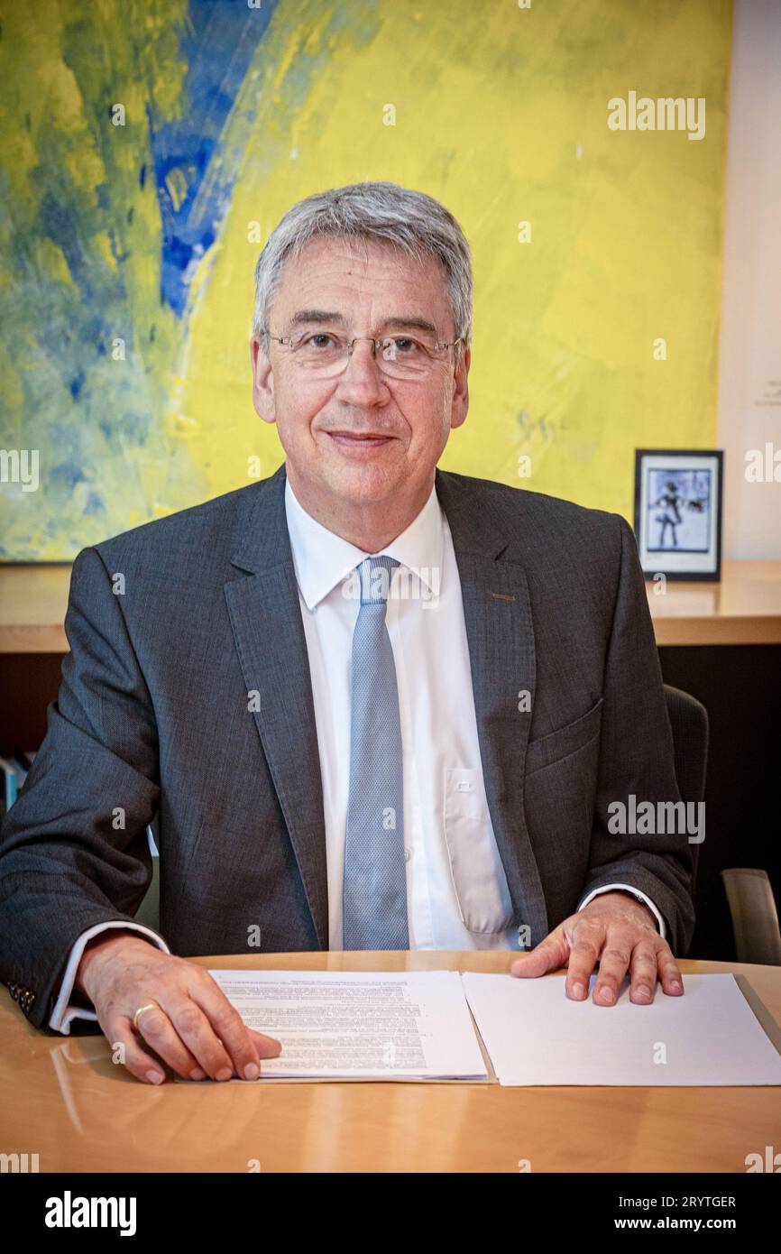 Praesident des Bundeskartellamtes, Andreas Mundt, in seinem Amtssitz in ...