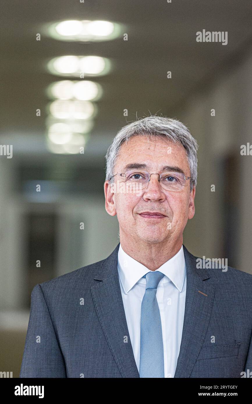 Praesident des Bundeskartellamtes, Andreas Mundt, in seinem Amtssitz in ...