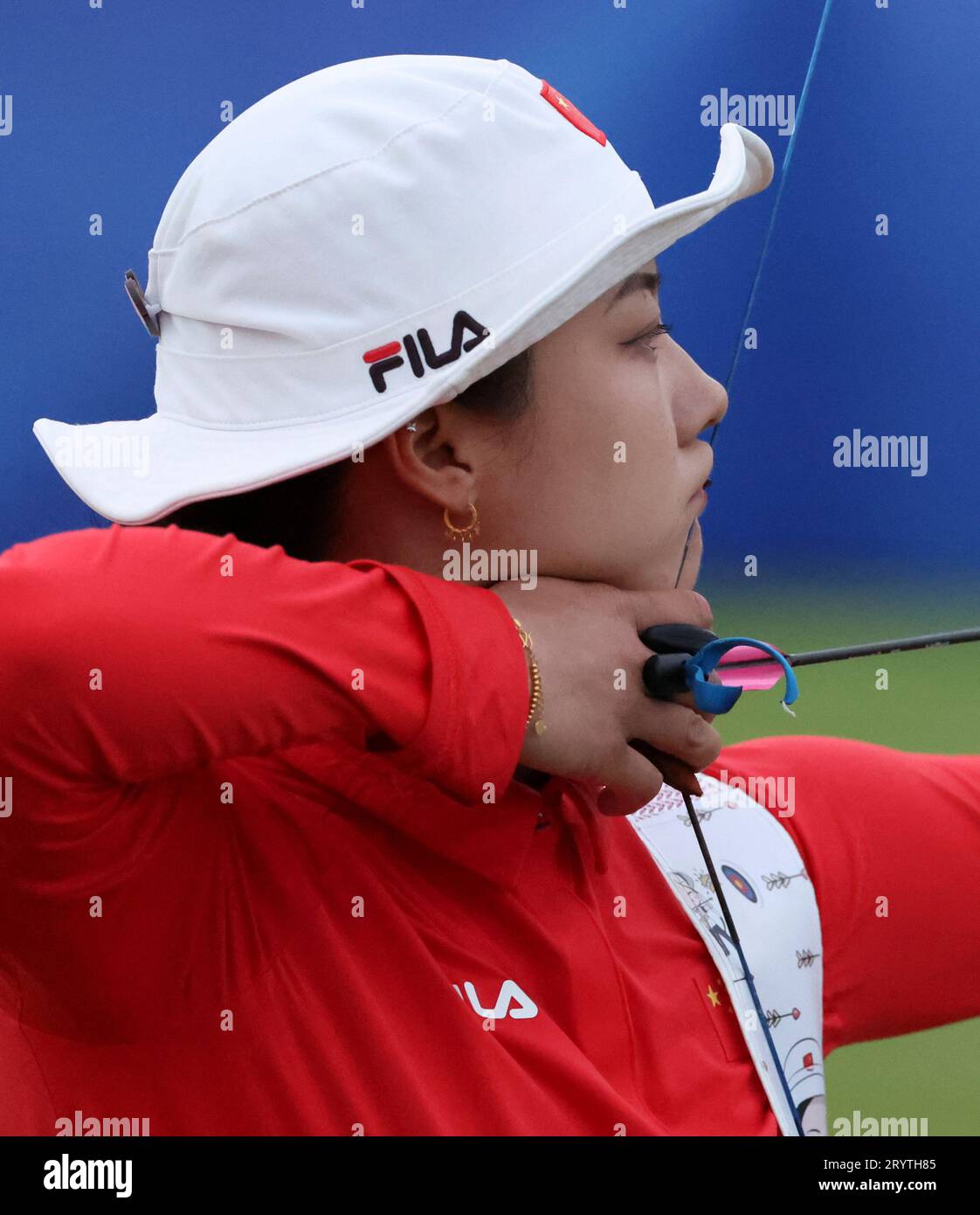 Hangzhou, China's Zhejiang Province. 2nd Oct, 2023. Li Jiaman of China ...